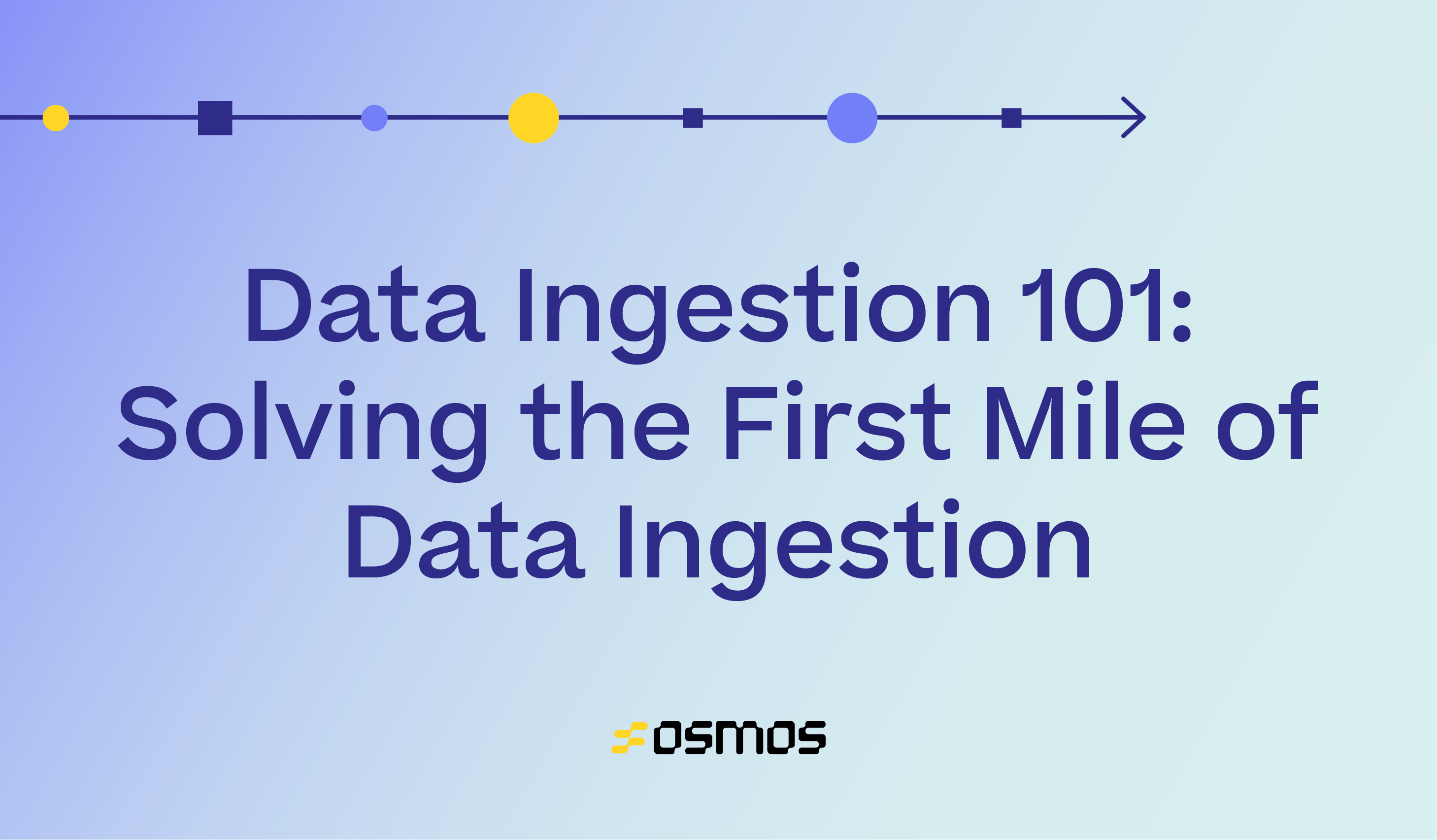 Data Ingestion 101: Solving the First Mile of Data Ingestion